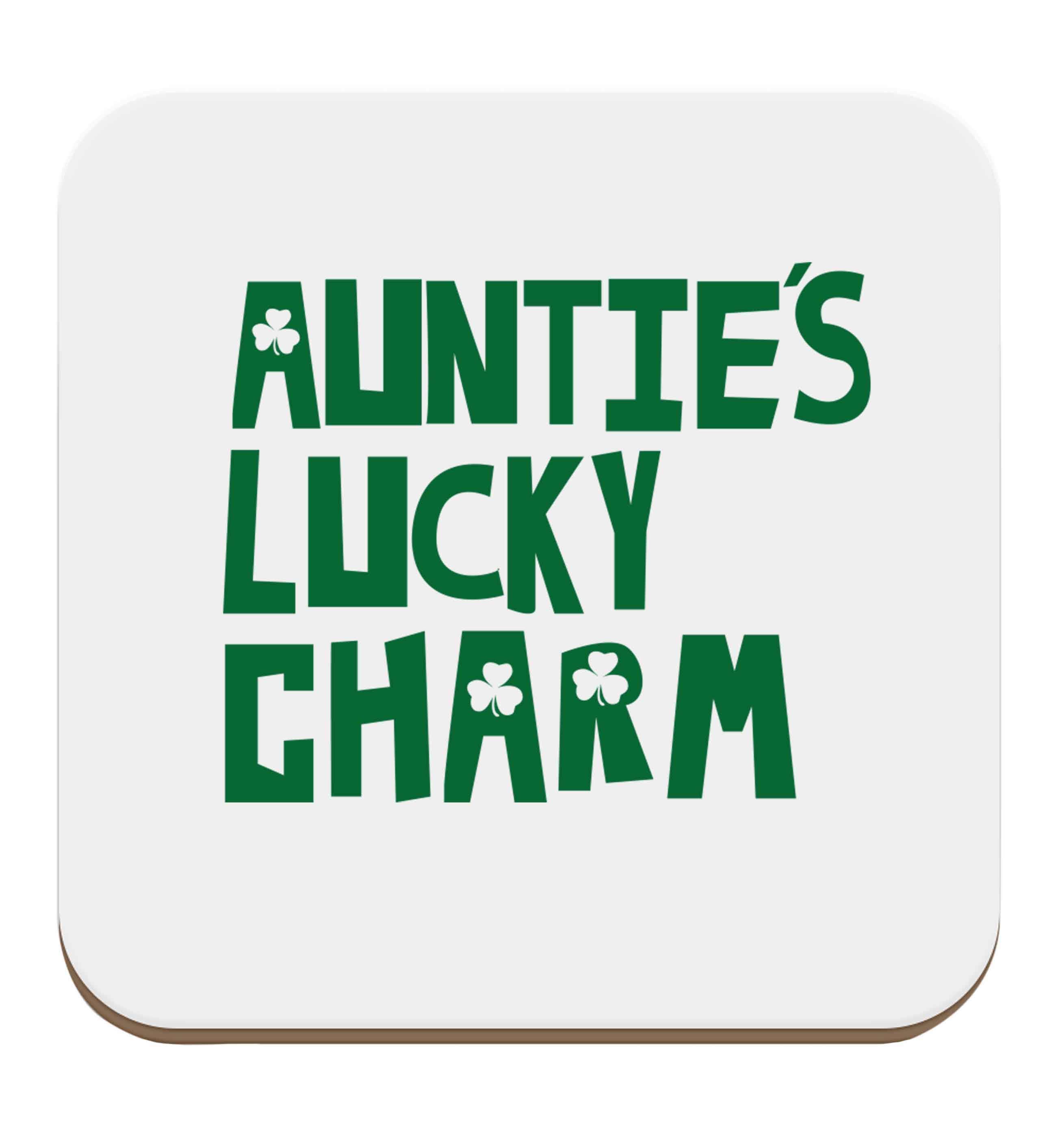 Auntie's lucky charm - coaster | Flox Creative