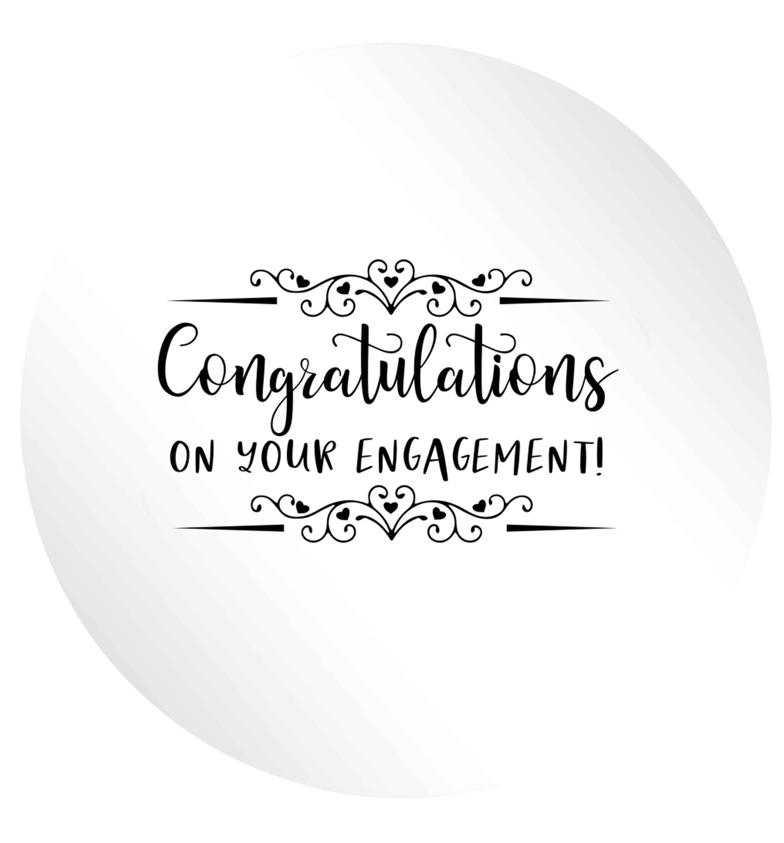 Congratulations on your engagement - Circle Stickers | Flox Creative