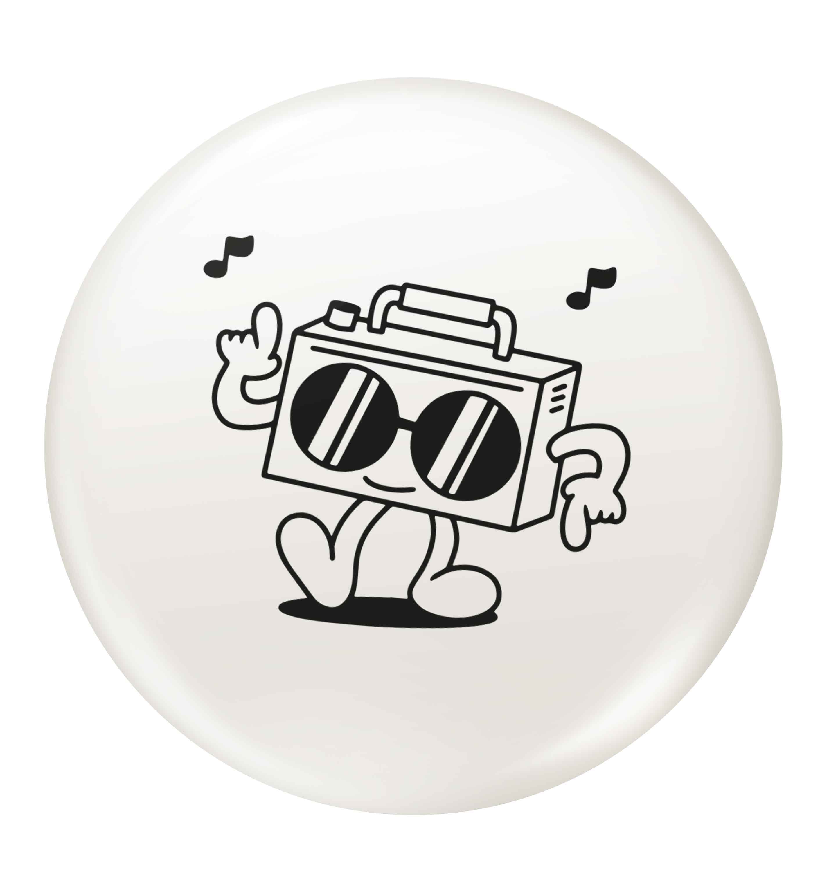 Boombox - Pin Badge | Flox Creative