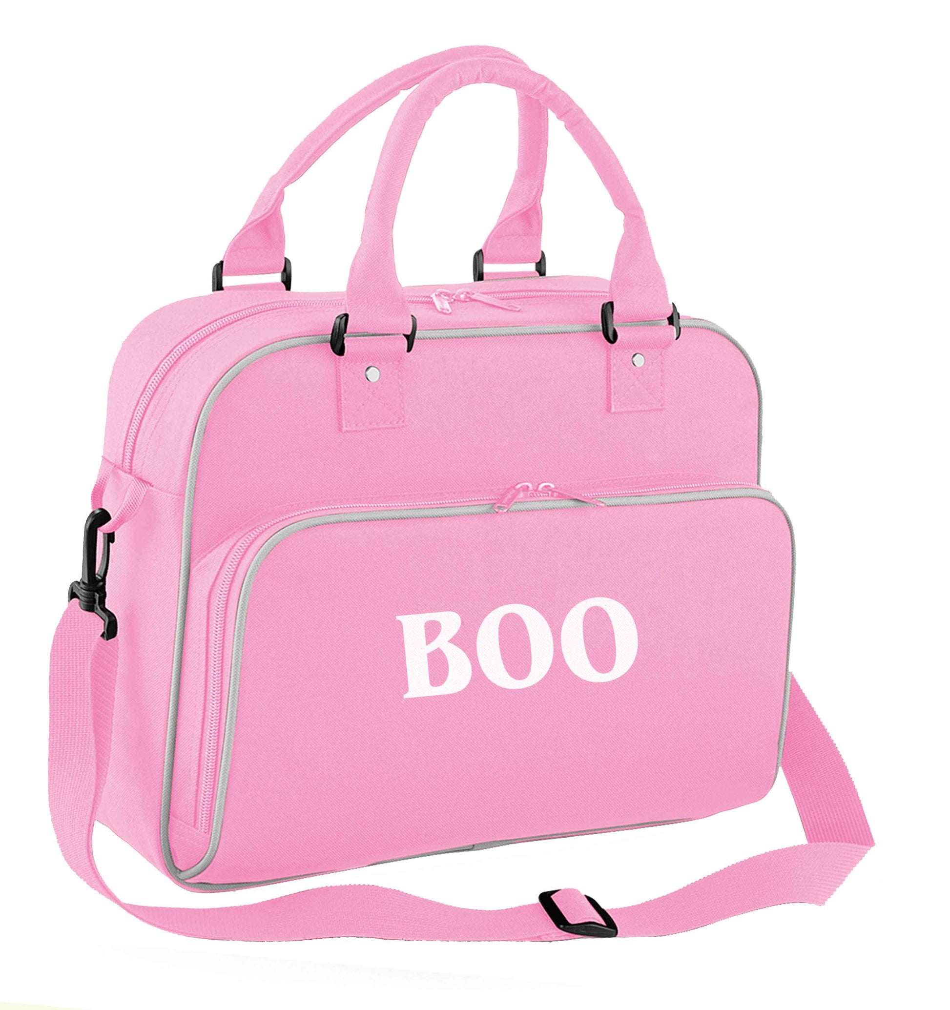Boo black with white detail children's dance bag – Flox Creative